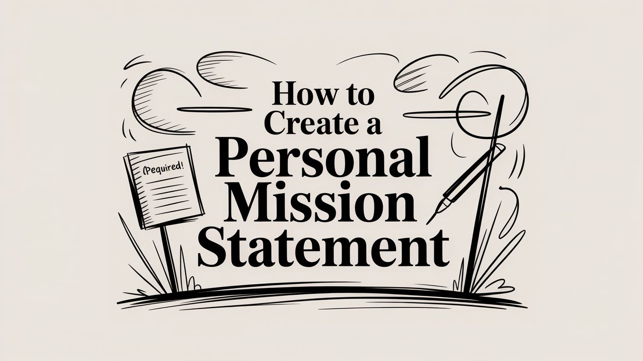 How to Create a Personal Mission Statement