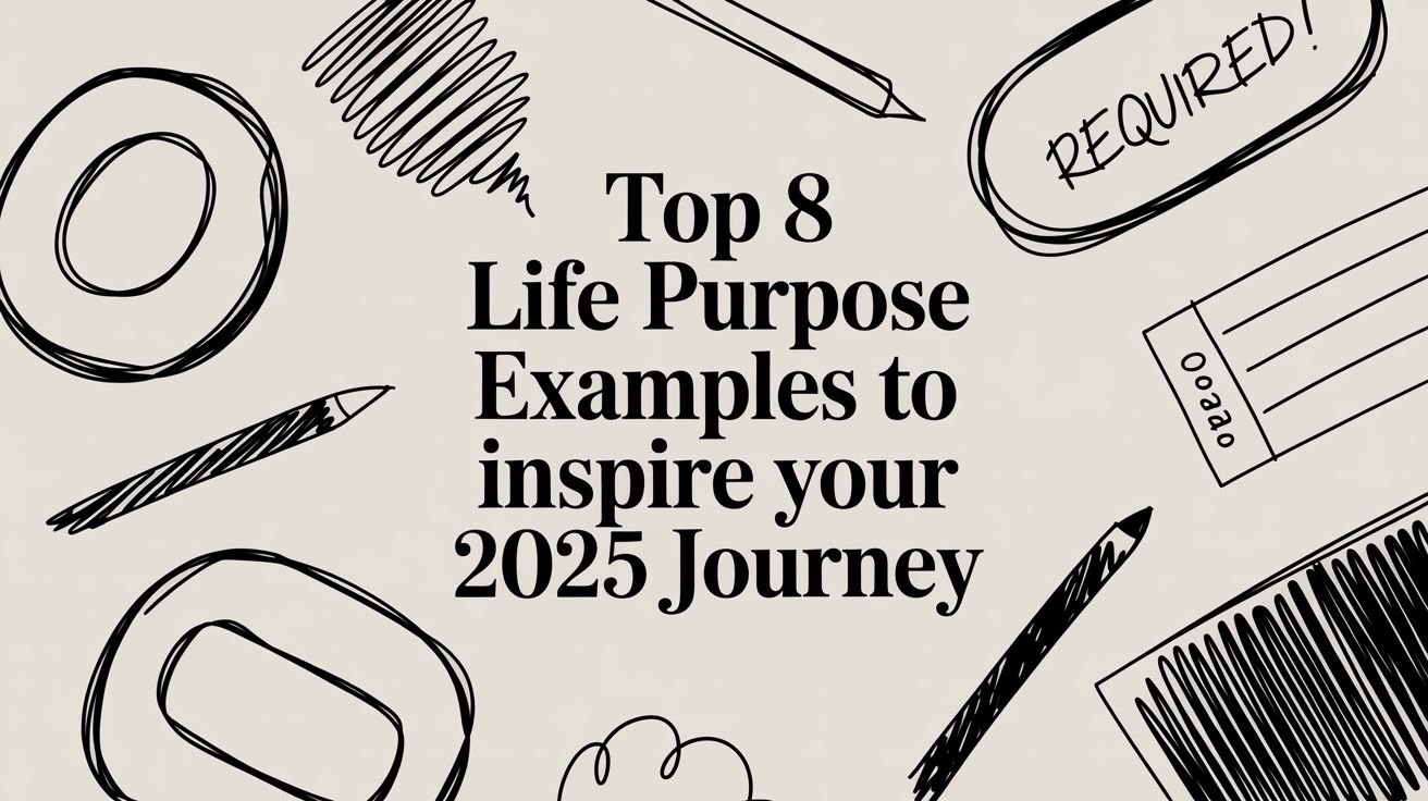 Top 8 Life Purpose Examples to Inspire Your 2025 Journey