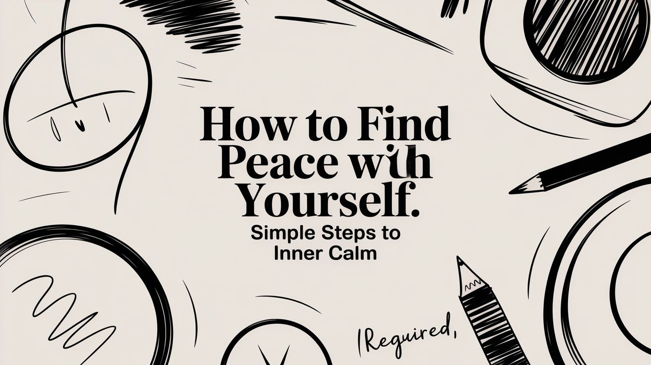 How to Find Peace with Yourself: Simple Steps to Inner Calm