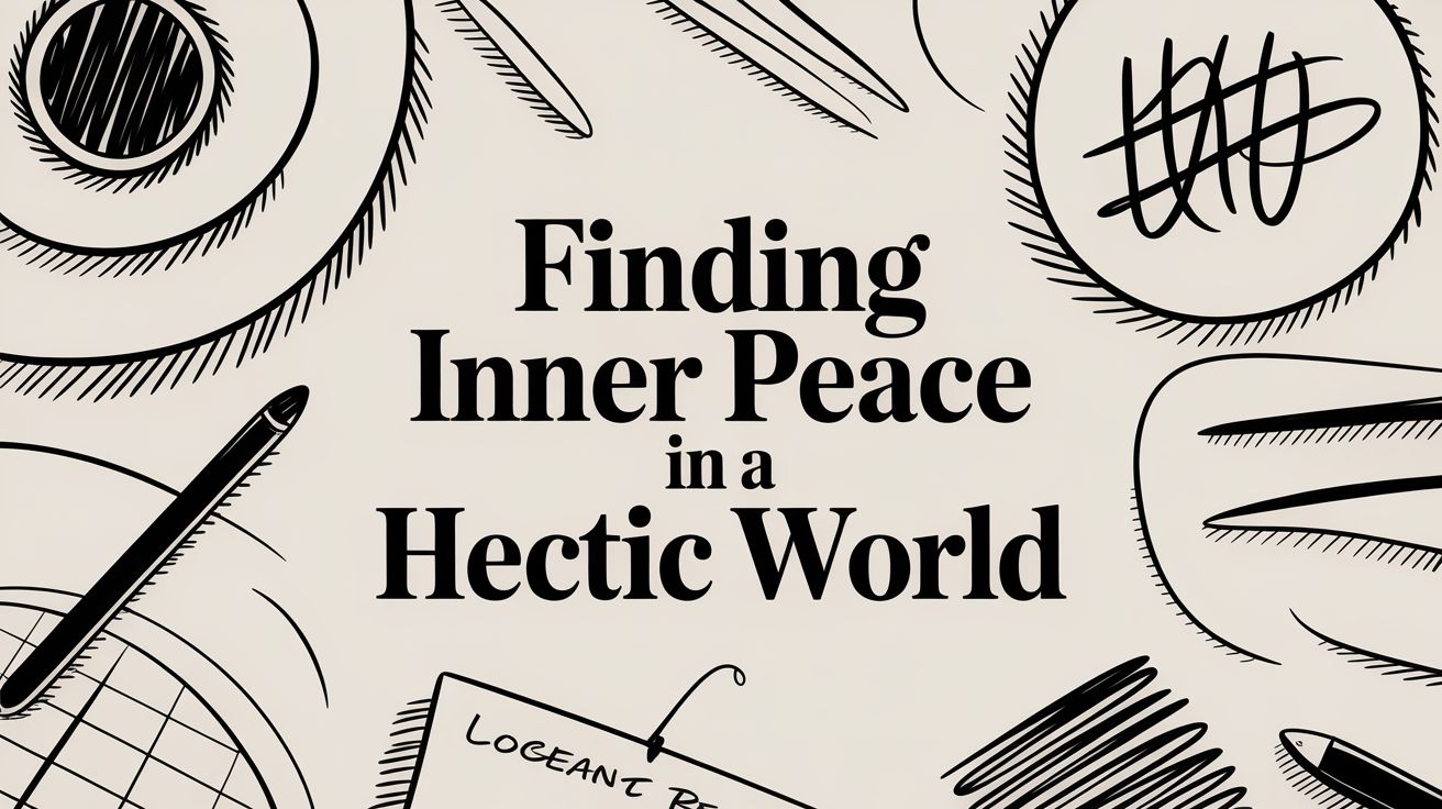 Finding Inner Peace in a Hectic World