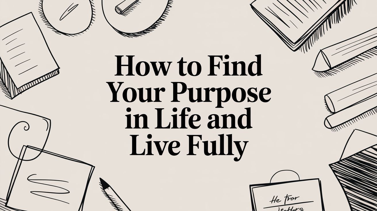 How to Find Your Purpose in Life and Live Fully